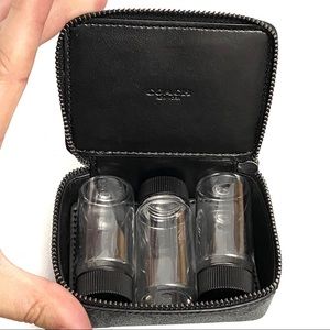 Coach | Accessories | Coach Pill Box Signature Canvas Holds 3 Bottles ...